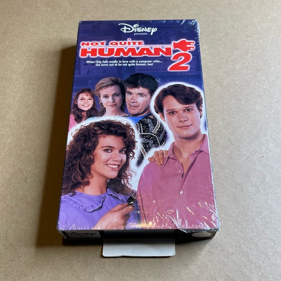 Media | Rare Htf Oop Vhs Disneys Not Quite Human Ii 1993 Alan Thicke ...